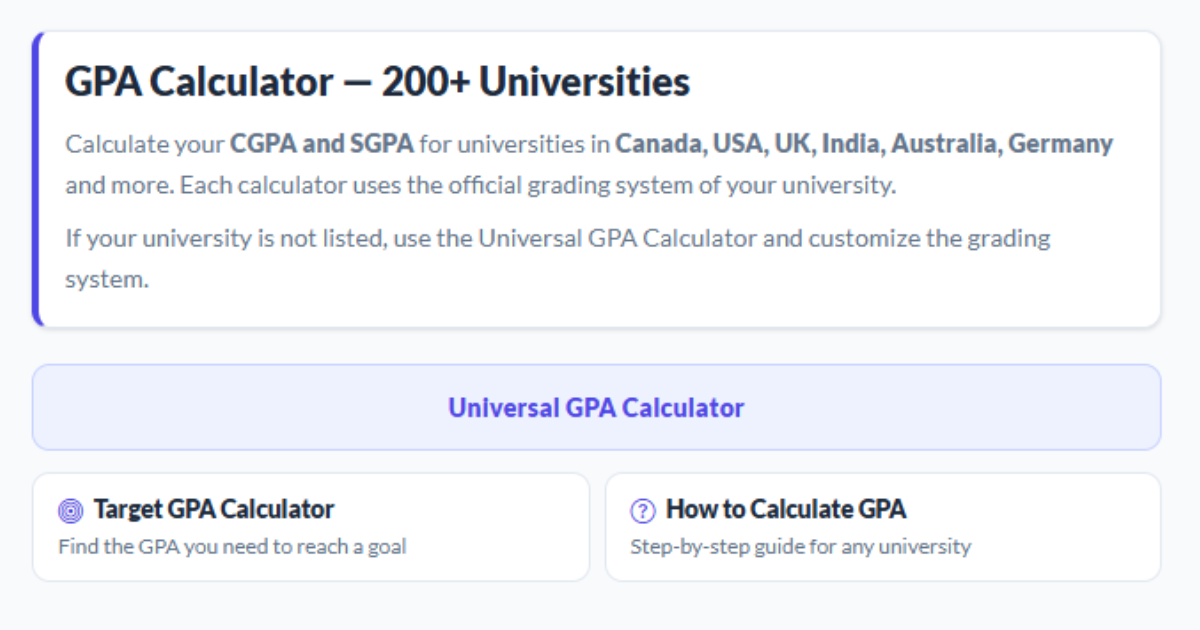 University of Alberta (U of A) GPA Calculator | KnowGPA